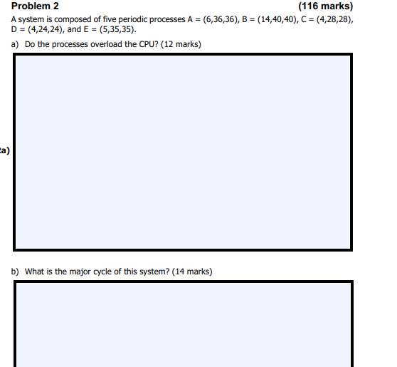 Problem 2 (116 marks) A system is composed of five | Chegg.com