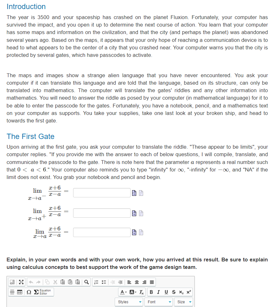 Solved Introduction The year is 3500 and your spaceship has | Chegg.com