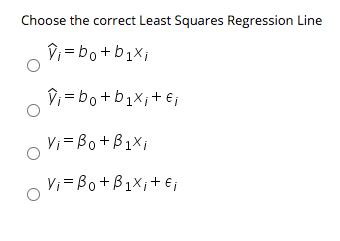 Solved A) Choose the correct regression equation. B) Choose | Chegg.com