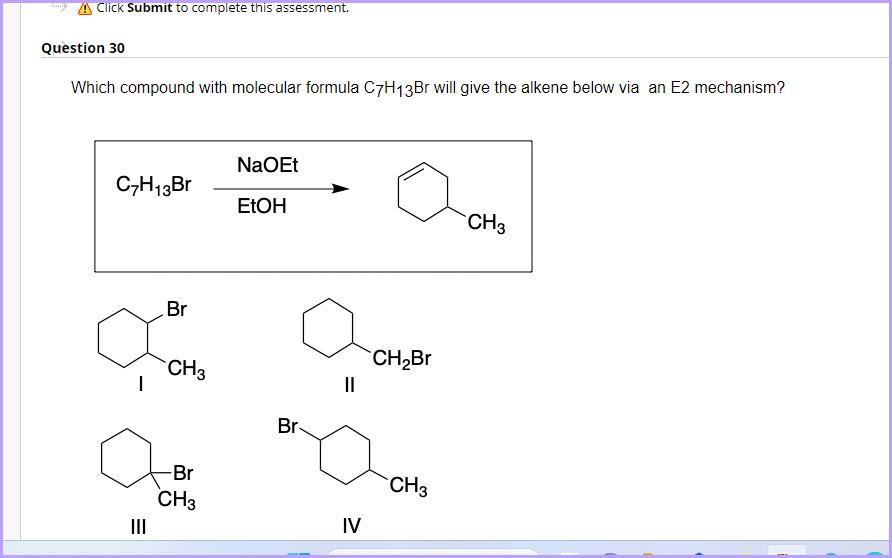 Solved Which compound with molecular formula C7H13Br will | Chegg.com