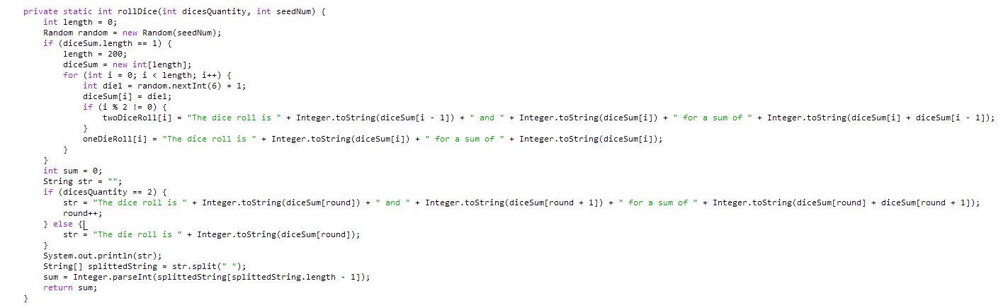 Solved I am writing a Shut the Box program in Java, the | Chegg.com