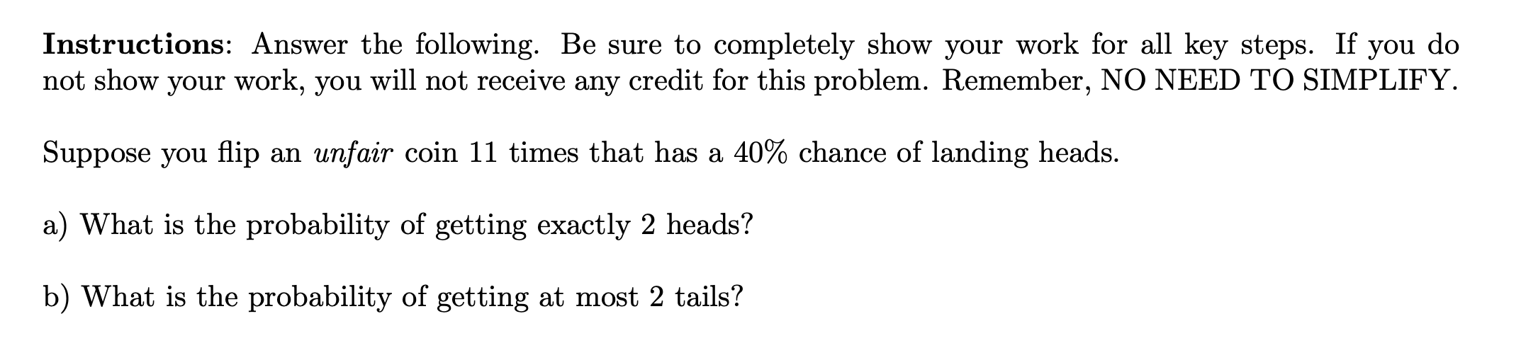 Solved Instructions: Answer the following. Be sure to | Chegg.com