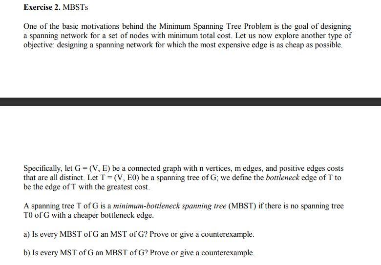 Solved One of the basic motivations behind the Minimum | Chegg.com