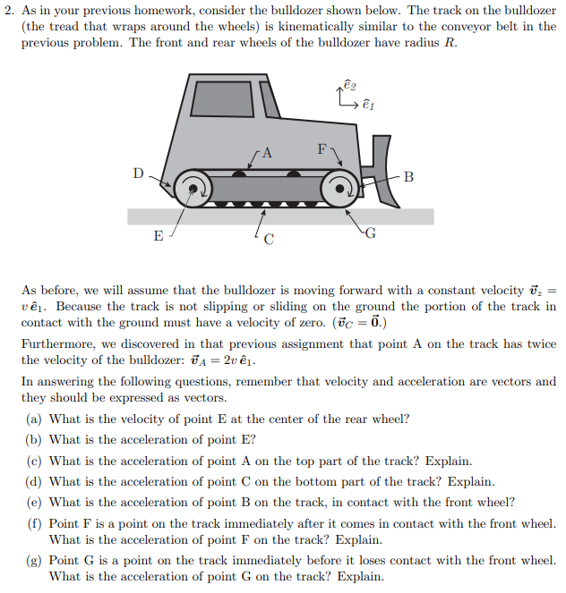 Solved 2. As in your previous homework, consider the | Chegg.com