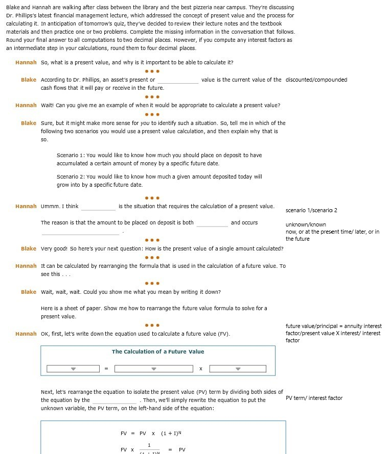 Solved Blake and Hannah are walking after class between the | Chegg.com