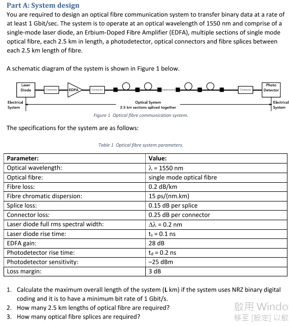 Solved Part A: System designYou are required to design an | Chegg.com