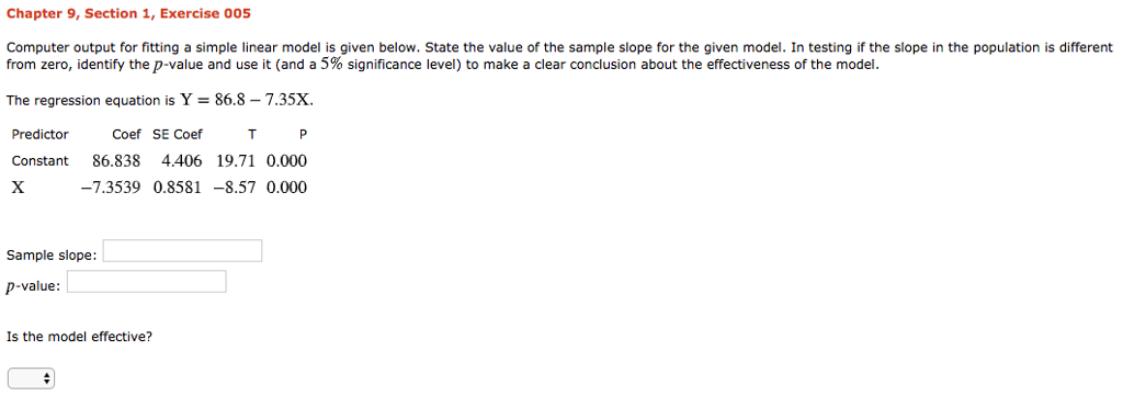 Solved Chapter 9, Section 1, Exercise 004 Use the computer | Chegg.com