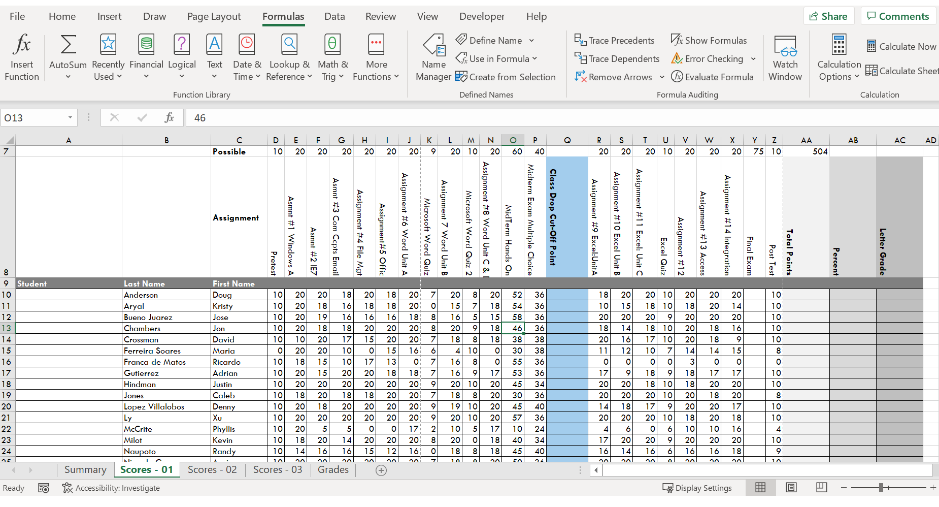 Solved Select cell Q10 and create a nested function | Chegg.com