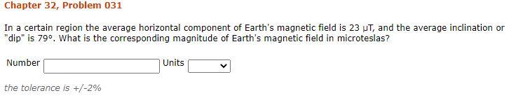 Solved Chapter 32, Problem 031 In a certain region the | Chegg.com