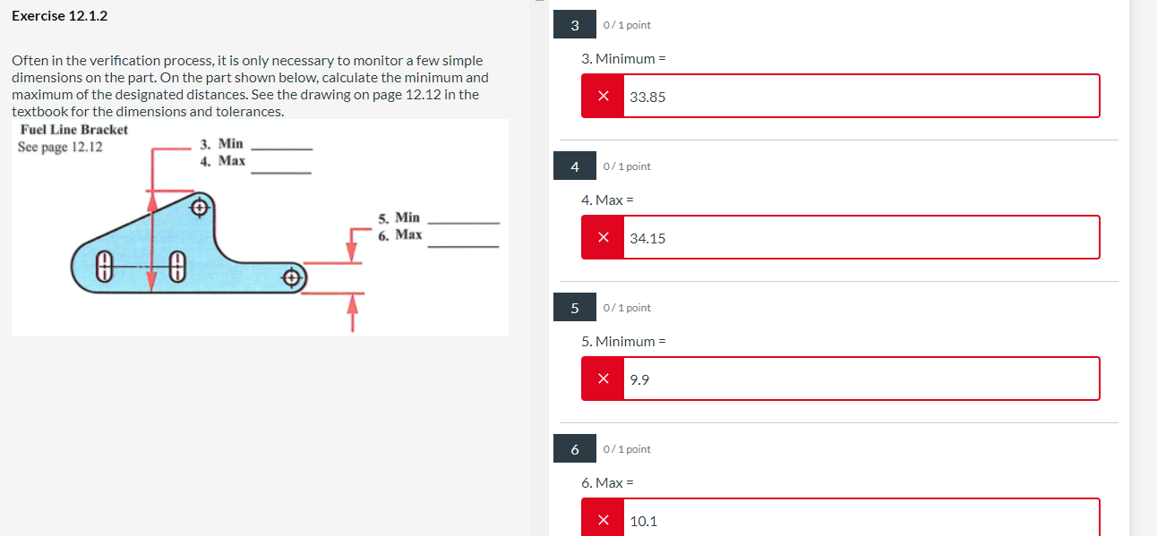Solved Fuel line bracket drawing 2x 5.5+0.1 60.2A A02 A BM | Chegg.com