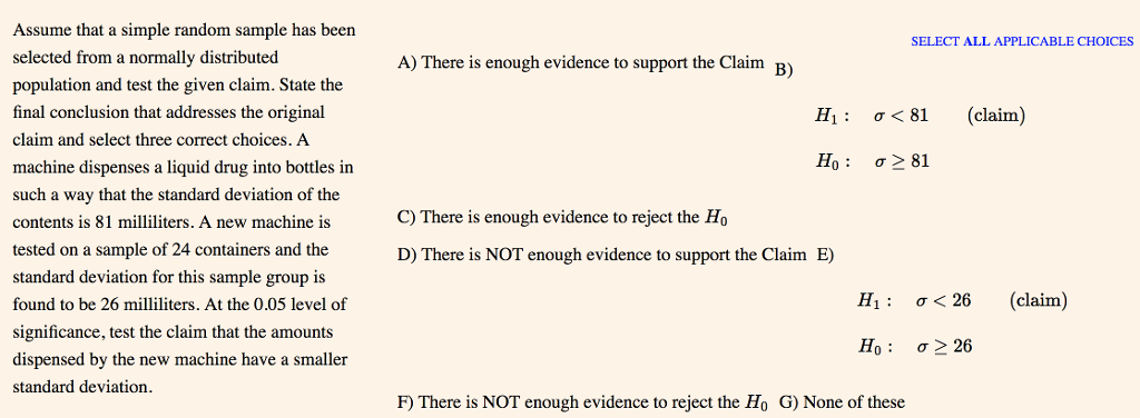 Solved Assume that a simple random sample has been selected | Chegg.com