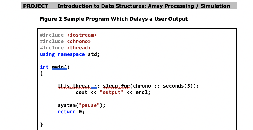 Solved PROJECT Objective Introduction to Data Structures: | Chegg.com