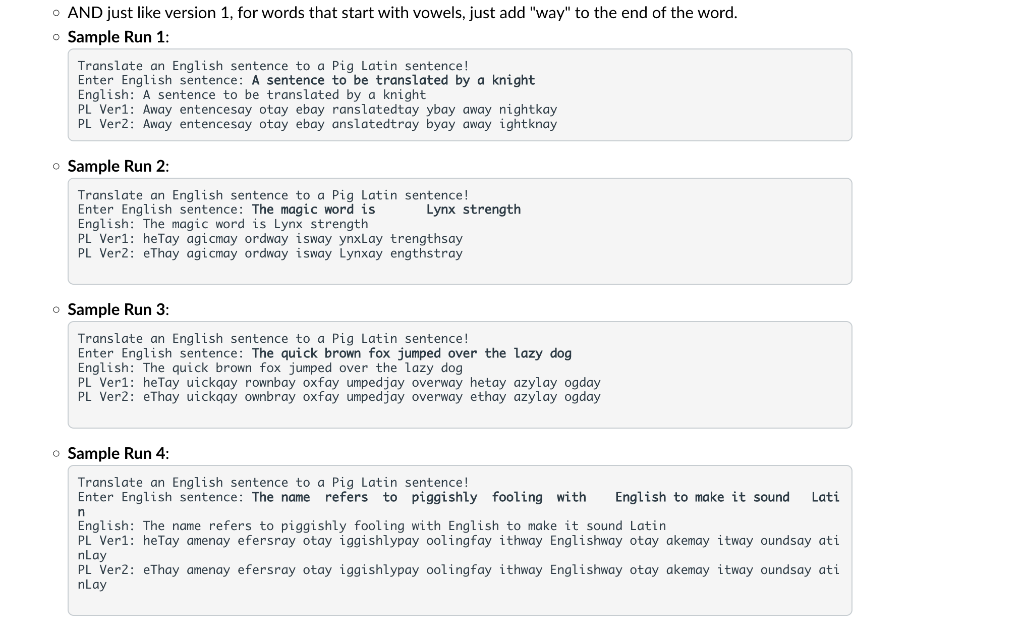 Solved (20 points) Design Use this design for Version 1. For | Chegg.com