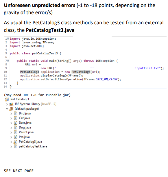 Make a new Project on Eclipse. Use your classes from | Chegg.com