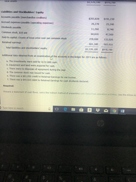 Solved Print 1 PR 13-01 ALGO (Algorithmic) Statement of Cash | Chegg.com