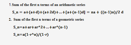 Solved 1.Sum of the first n terms of an arithmetic series | Chegg.com
