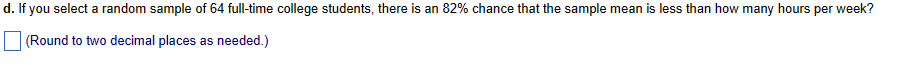 Solved Full-time college students report spending a mean of | Chegg.com