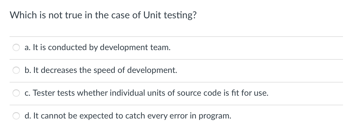 Solved A program having high cyclomatic complexity is more | Chegg.com