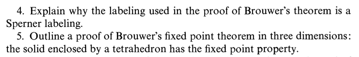 Solved Please answer both questions :) Here's Brouwer's | Chegg.com