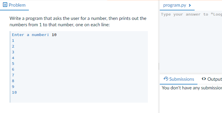 Solved Problem Programpy Type Your Answer To Ot Write A