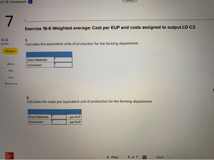 Solved Saved Help Save & Exit 7 Check ! Required information | Chegg.com