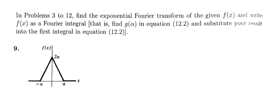 Solved In Problems 3 to 12, find the exponential Fourier | Chegg.com