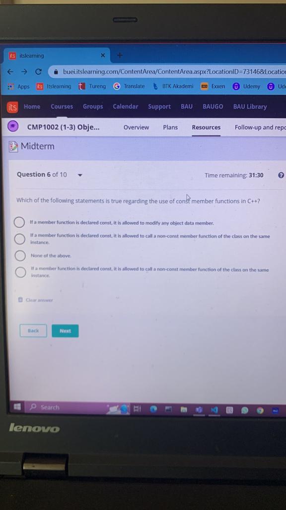 Solved Which of the following statements is true regarding | Chegg.com