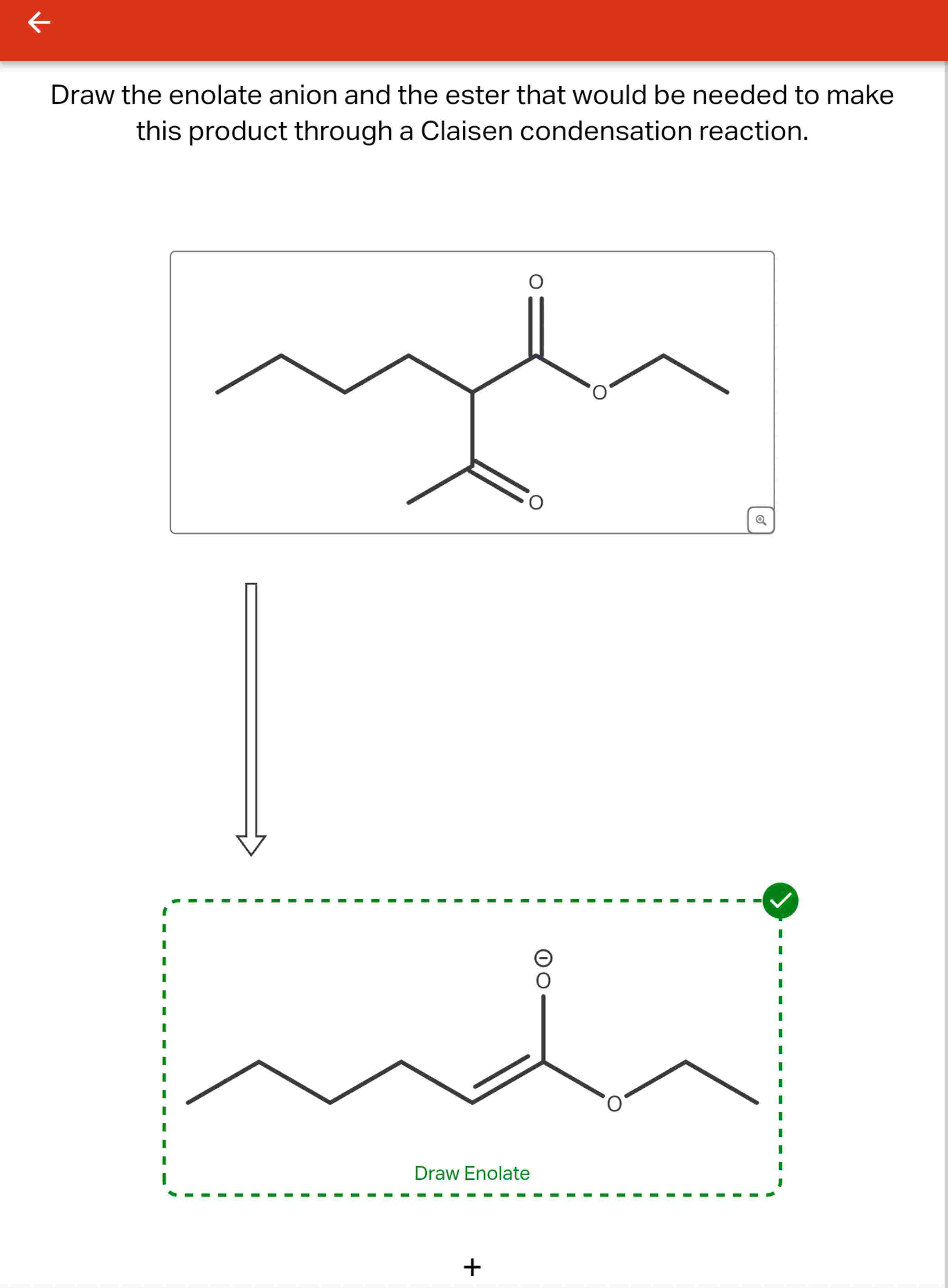 Solved by an EXPERT Draw the enolate anion and the ester that would be | Chegg.com