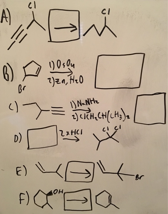 Solved Complete the following reactions by drawing and/or | Chegg.com