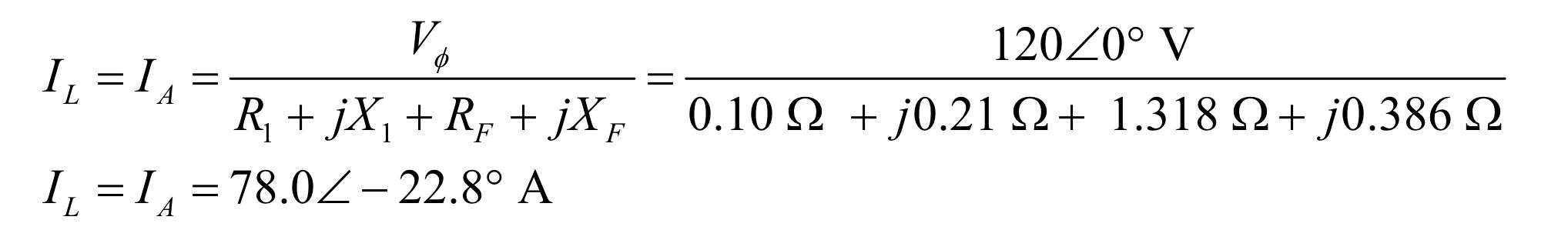 Solved - - A V 120Z0° V 12 = 1 = R, + jX, +RF + jX: 0.10 12 | Chegg.com