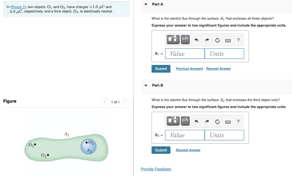 Solved Part A In (Figure 1), two objects, O1 and O2, have | Chegg.com