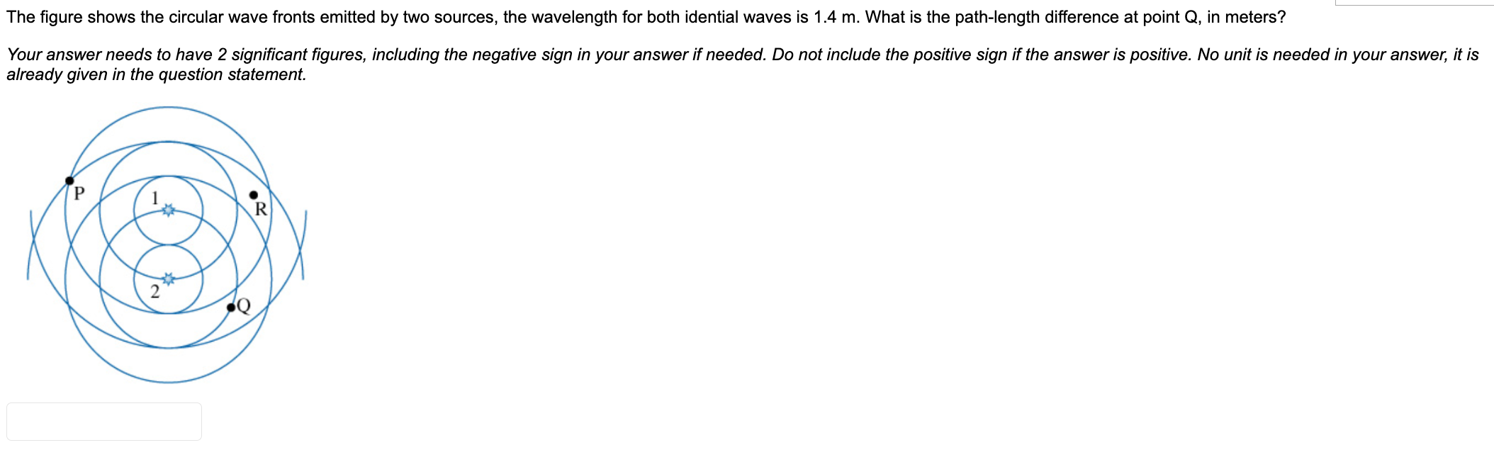 Solved The figure shows the circular wave fronts emitted by | Chegg.com