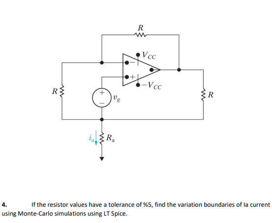 R VCC - V cc R 8 R 4. If the resistor values have a | Chegg.com