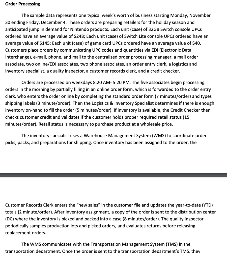 Solved The sample data represents one typical week's worth | Chegg.com