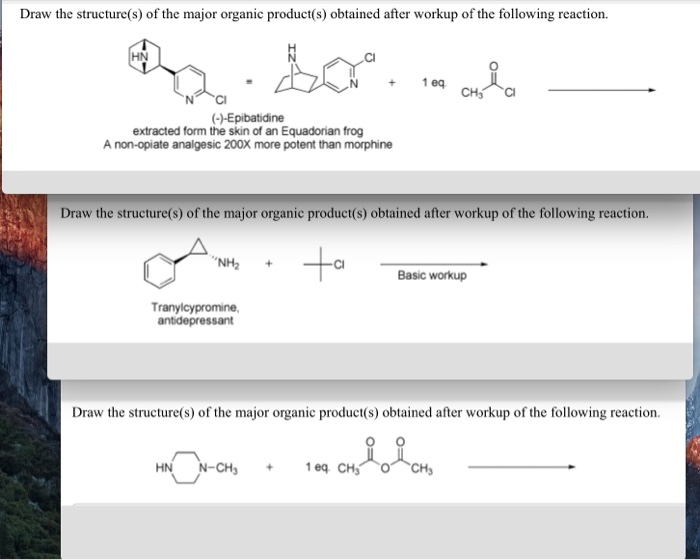 Solved Draw the structure(s) of the major organic product(s) | Chegg.com