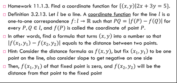 Solved Homework 11 1 3 Find A Coordinate Function For