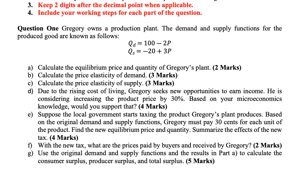 Solved 3. Keep 2 digits after the decimal point when | Chegg.com