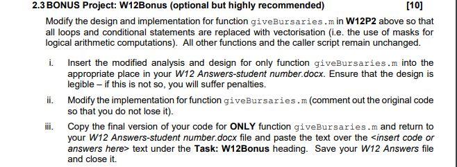 Solved 2.2 Project: W12P2 [25] The Department of Computing | Chegg.com
