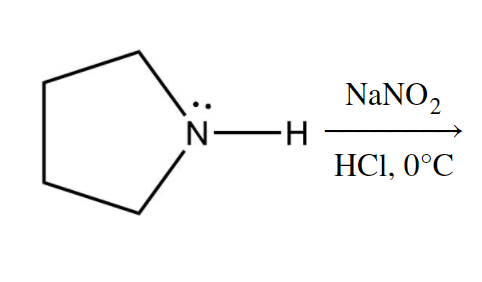 Solved NaNO2 N-H HCl, 0°C | Chegg.com