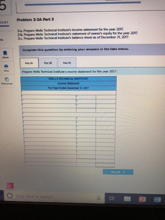 Solved Problem 3-3A Preparing adjusted entries, adjusting | Chegg.com