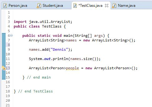 Solved D Person.java Student.java TestClass.java Namejava 2 | Chegg.com