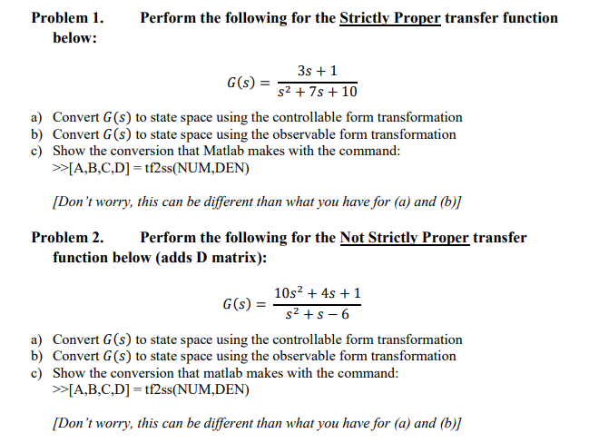 Solved Perform the following for the Strictly Proper | Chegg.com