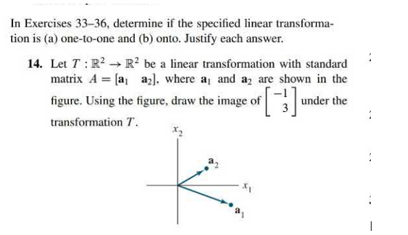 Solved In Exercises 33–36, determine if the specified linear | Chegg.com