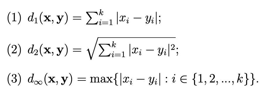 Solved Problem 5. Two metrics, dj and d2 on the same set X | Chegg.com