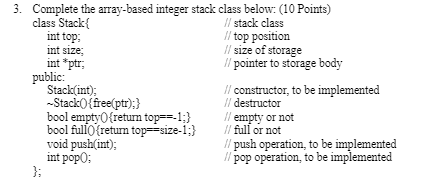 Solved C++ Need Help | Chegg.com