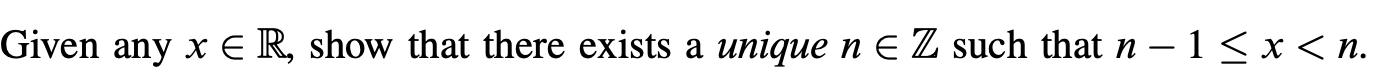 Solved intro to real analysis solve with supremum | Chegg.com