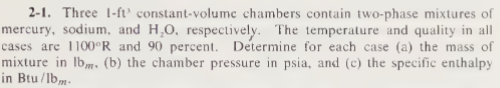 Solved 2-1. Three 1-ft' constant-volume chambers contain | Chegg.com