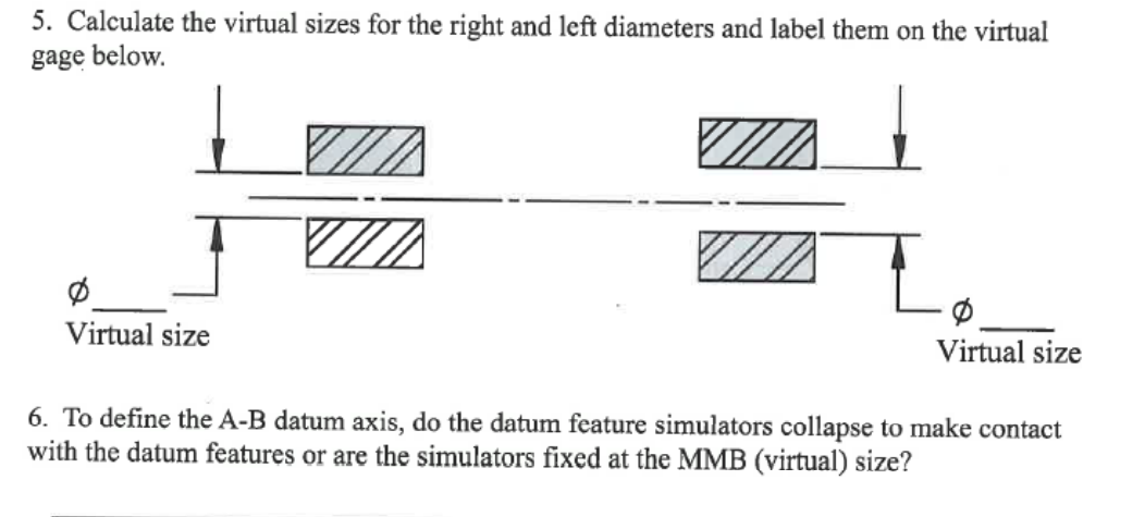 Solved 5. Calculate the virtual sizes for the right and left | Chegg.com