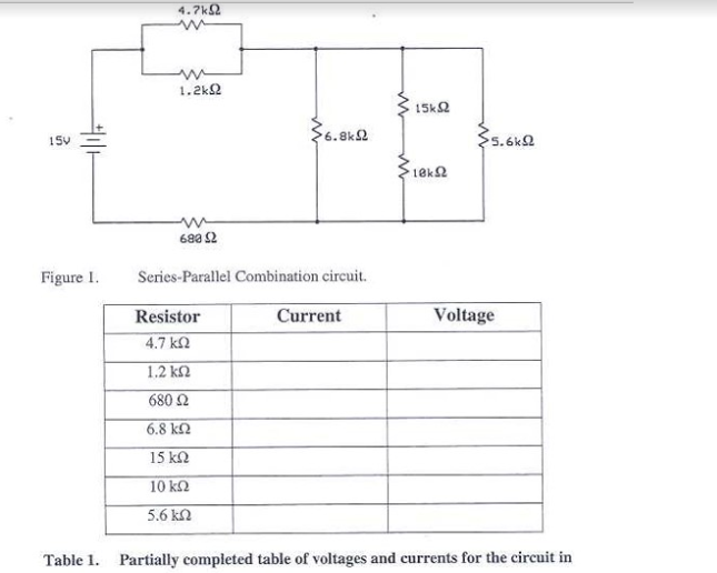 Series Parallel Combination Circuit Formula