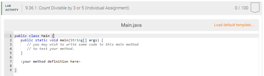 Solved • Write a method that takes arguments and returns a | Chegg.com